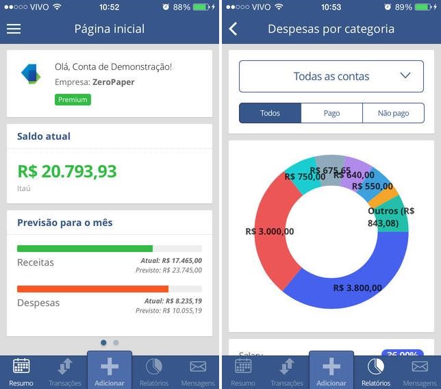 Conheça o ZeroPaper, aplicativo de finanças para você e sua empresa ...